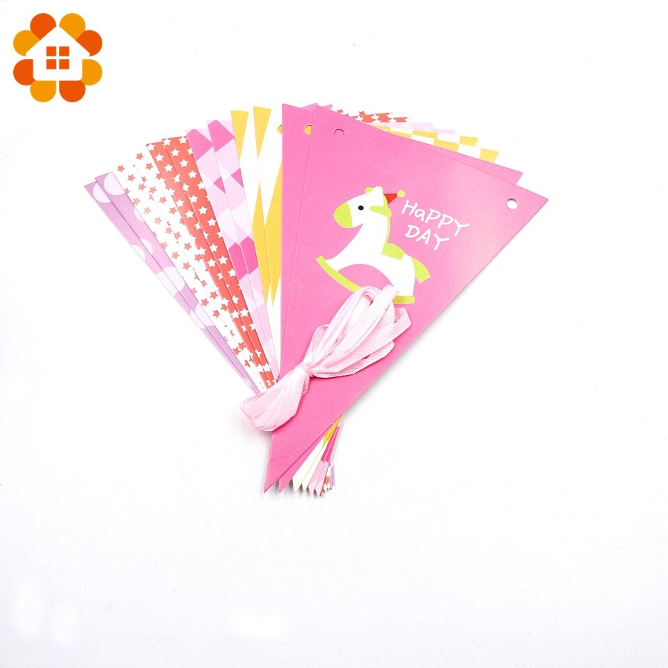 1set Colorful Banners Wedding Birthday Party Decor... – Grandado