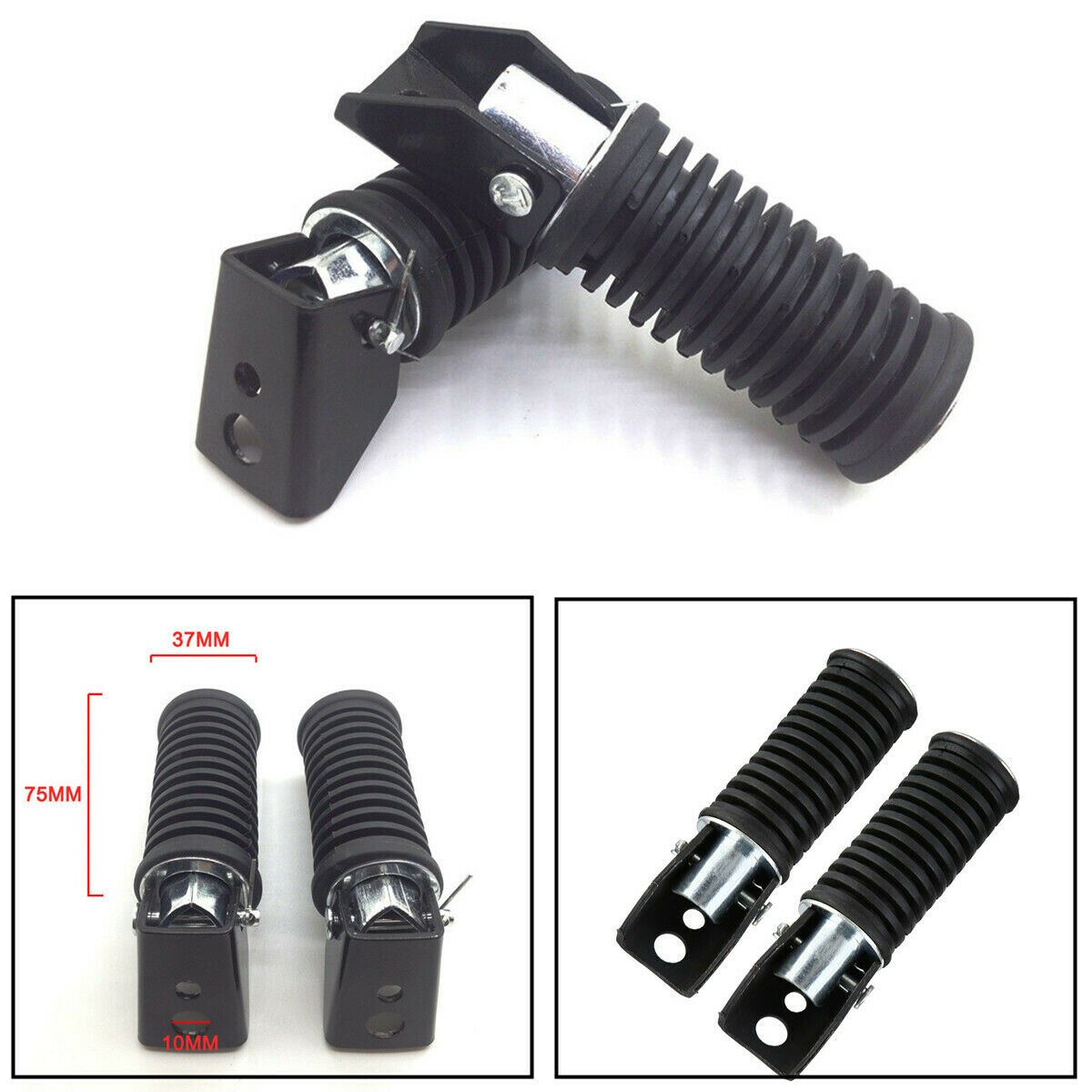 Dirt Bike Front Rubber Foot Pegs Fat Motocross Eas... – Grandado