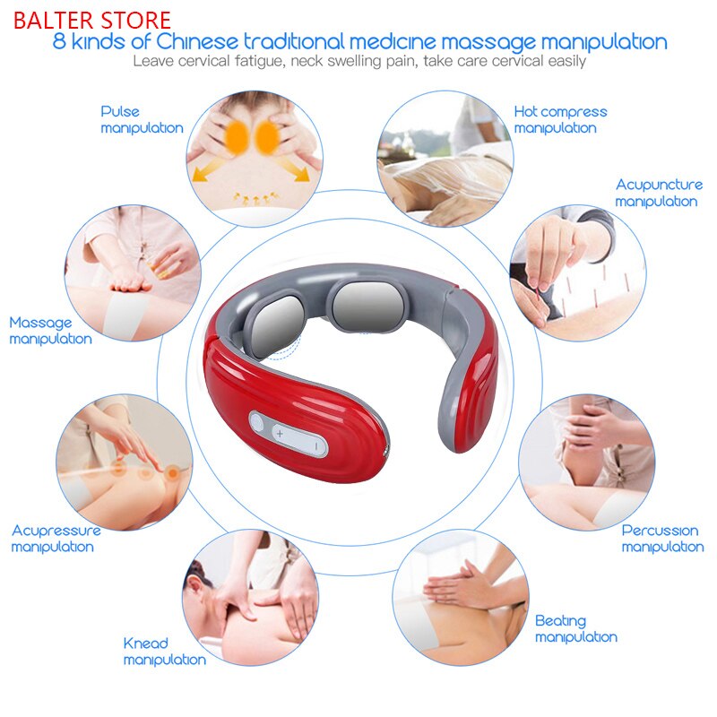 Intelligent Cervical Spine Massage Instrument Puls... – Grandado