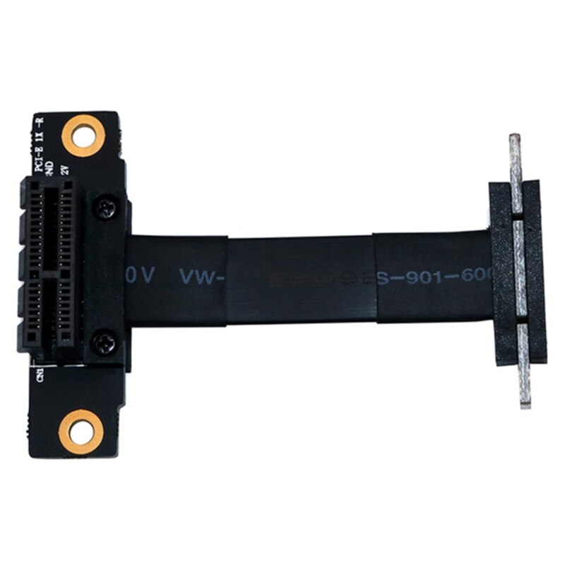 PCIE X1 Riser Cable Dual 90 Degree Right Angle PCI... – Grandado