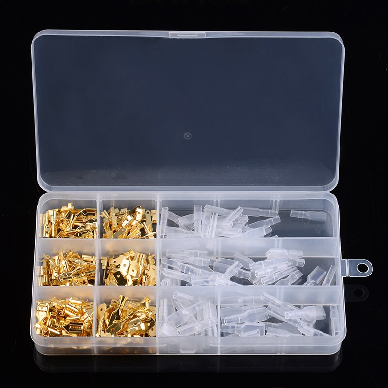 270pcs 2.8-6.3mm Car Auto Terminal Electrical Wire... – Vicedeal