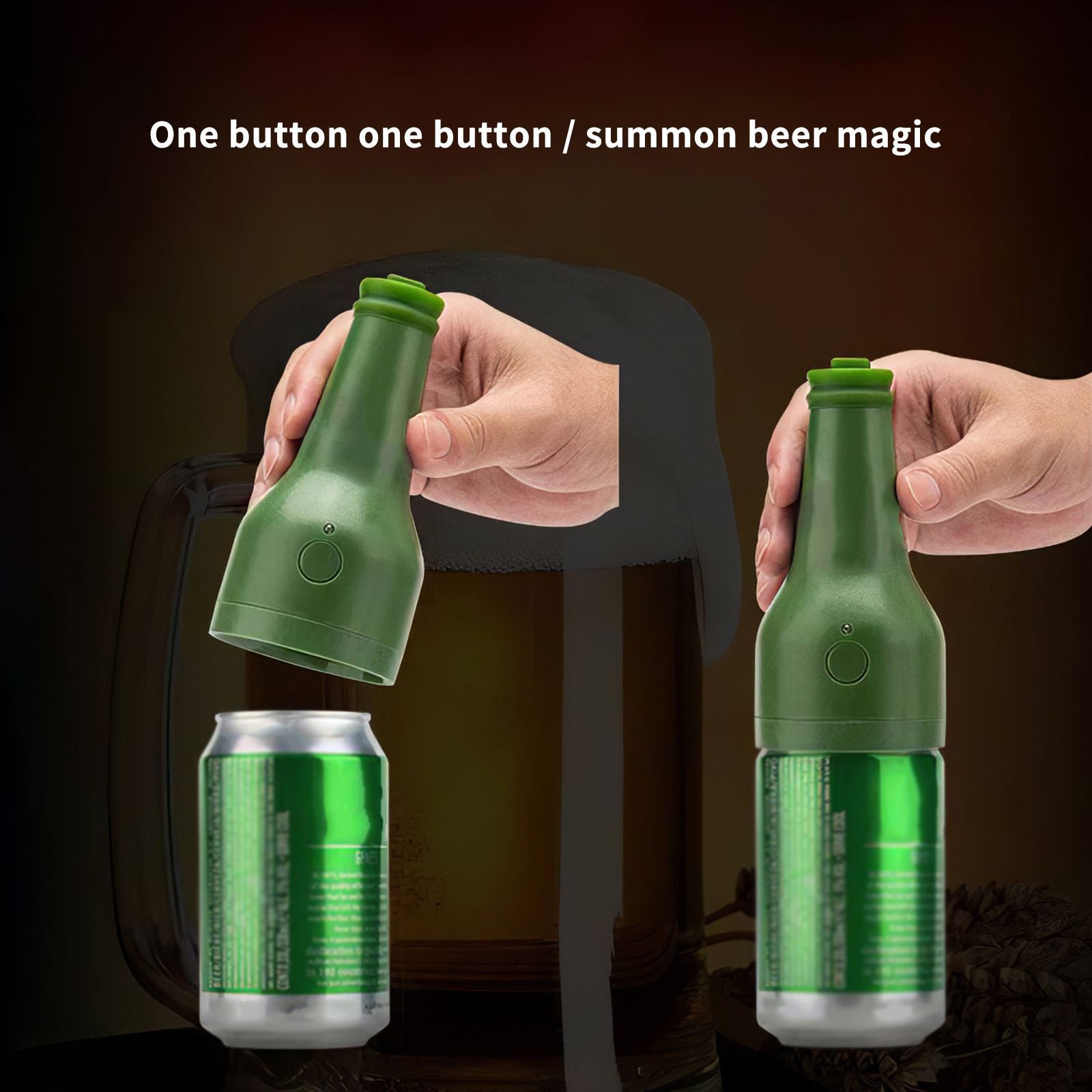 Ultrasonic Beer Foam Machine Bottle Shape Foam Mak... – Vicedeal