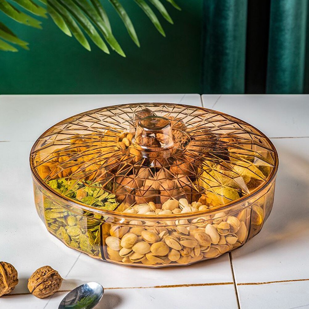 Dried Fruit Snack Plate Portable Appetizer Serving... – Vicedeal