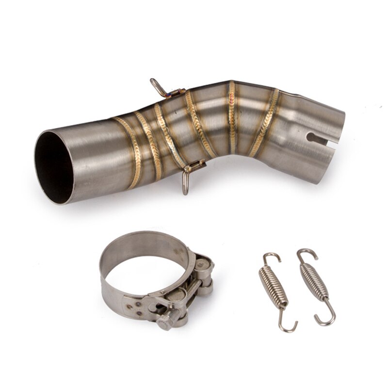 Motorcycle Exhaust Muffler Middle Link Pipe Slip-o... – Grandado
