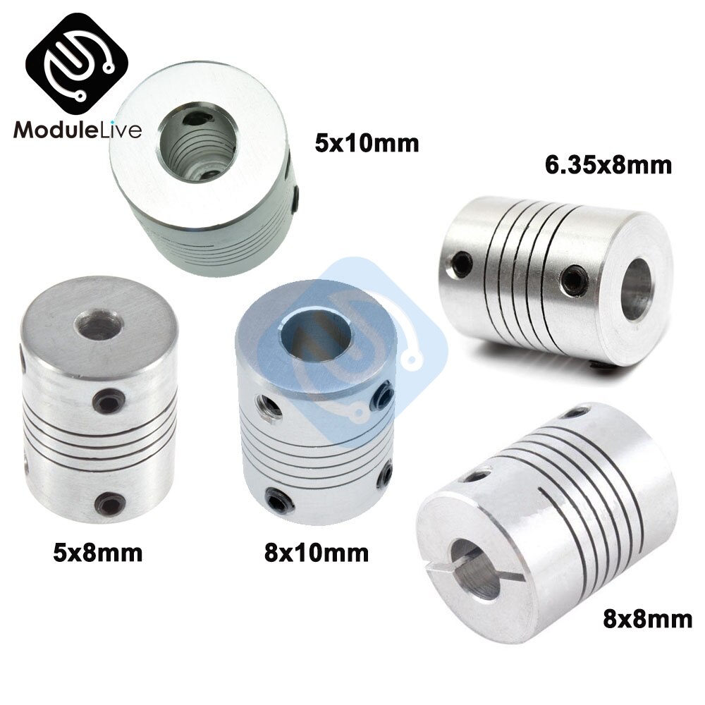 1Pcs Koppelingen 5X8Mm 8X8Mm 5Mm 6.35Mm 8Mm Alumin... – Grandado