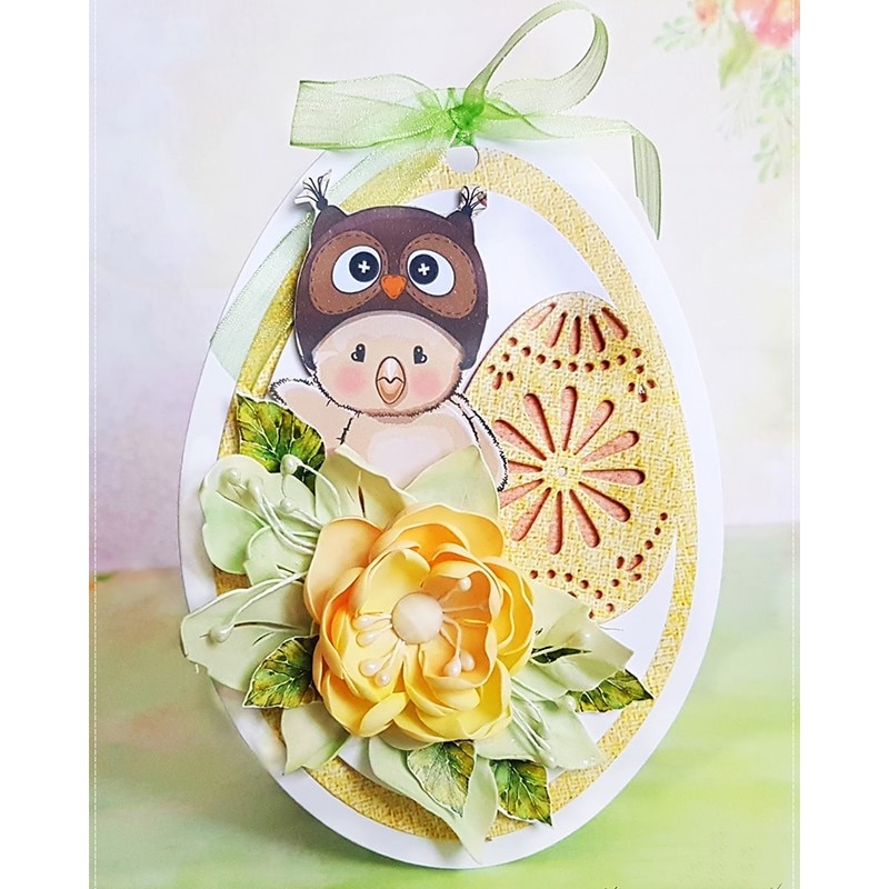 Paasei Frame Patroon Metalen Stansmessen Stencils ... – Vicedeal