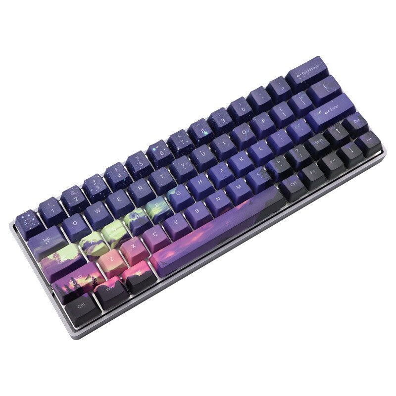 71 Keys PBT Keycap Dye-Sublimation Mechanical Keyb... – Grandado