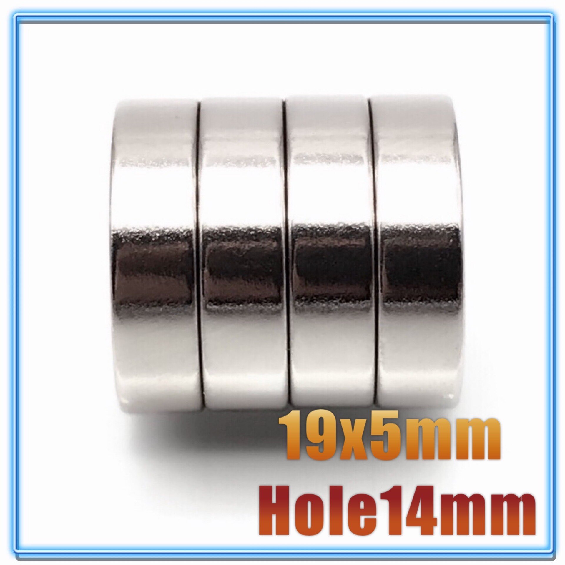 3/10/50/100pcs/lot Ring Magnet 19*5 Hole 14 N35 St... – Grandado