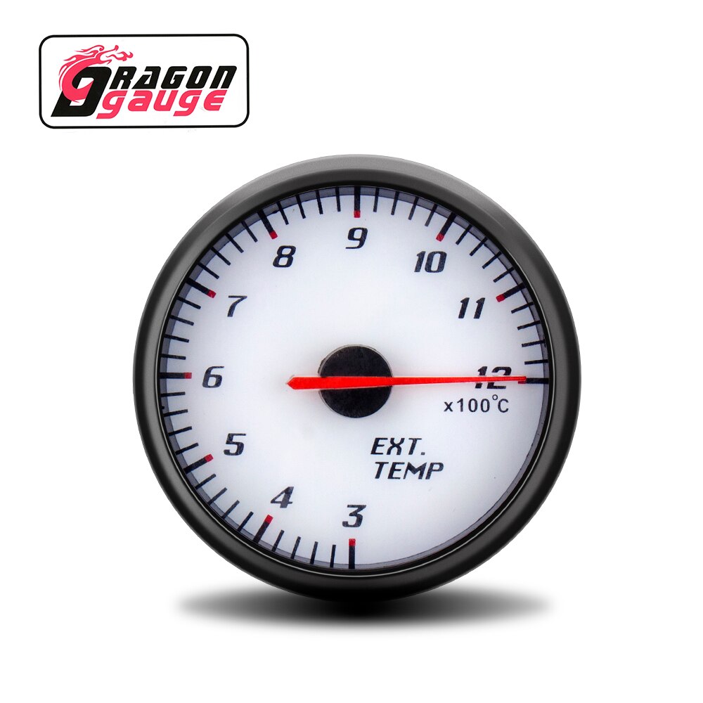 「DRAGON」60MM Egt Gauge Universal Exhaust Temperatu... – Vicedeal