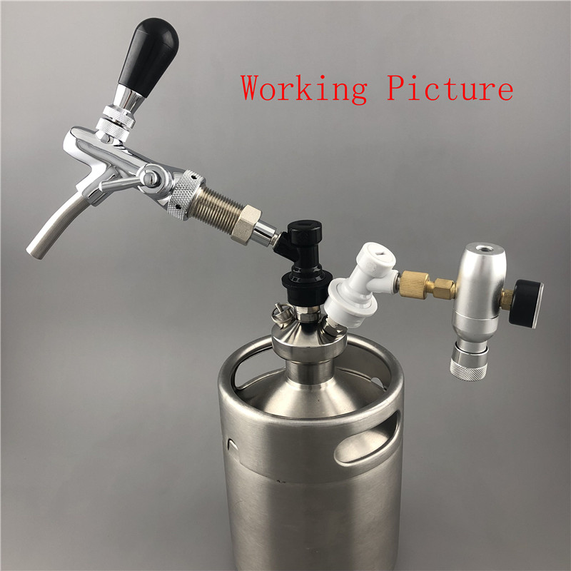 Stainless Steel Beer Growler Tap Dispenser Mini Ke... – Vicedeal