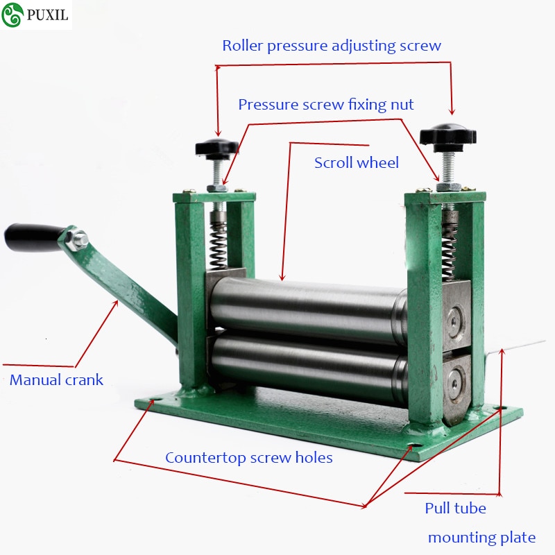 Hand-cranked small drawing machine / glue tube mac... – Vicedeal