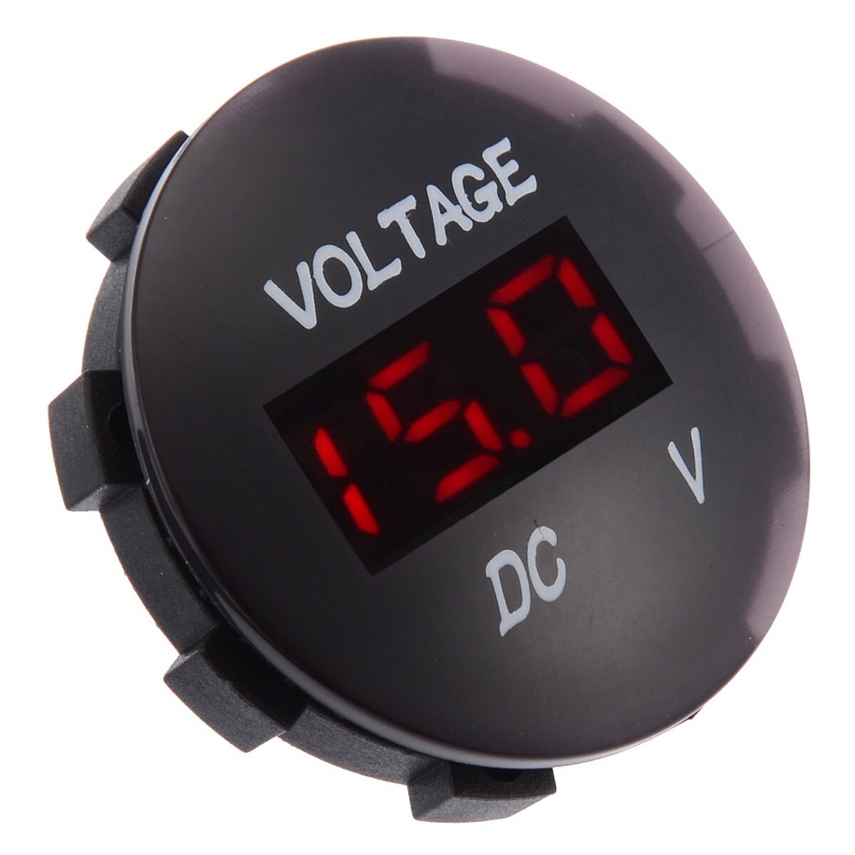 Dc 12V-24V Ronde Led Digitale Display Volt Voltage... – Vicedeal