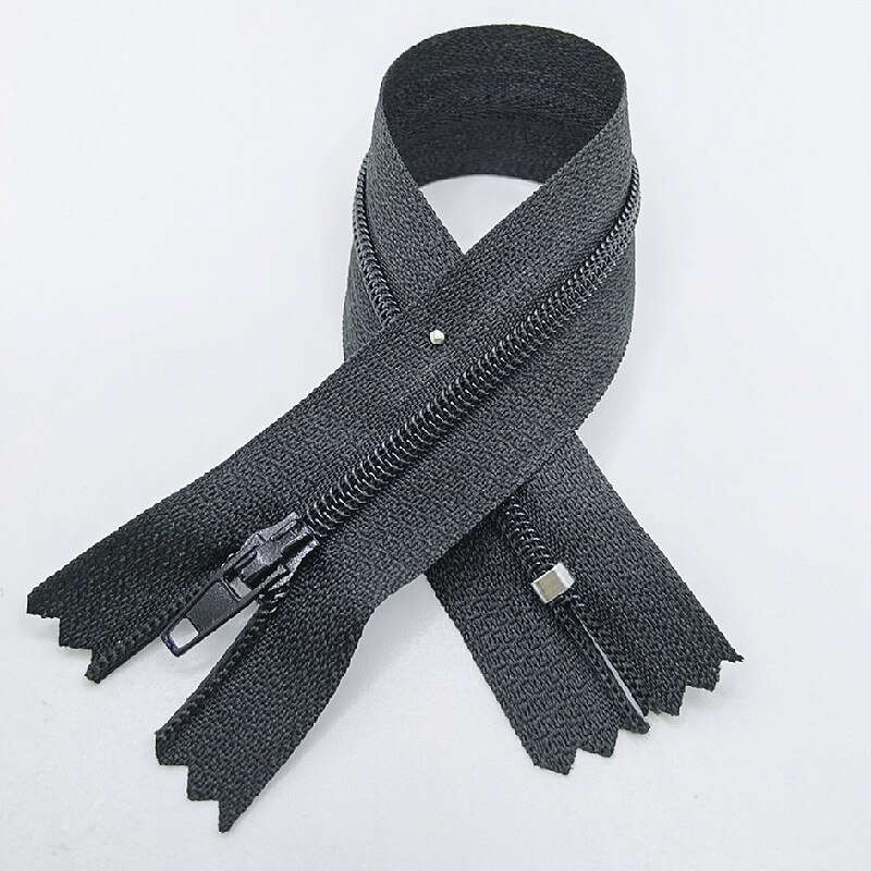 100 Pcs Lots Black Color Nylon Coil Zippers Tailor... – Grandado