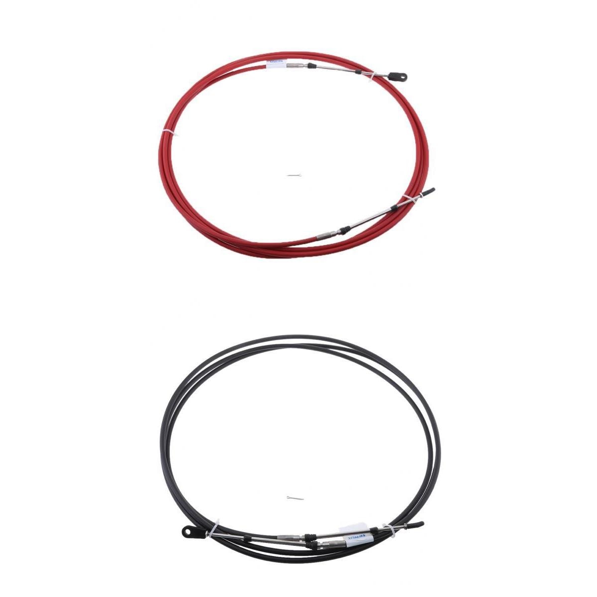 2X Universal Throttle Cable Black FIT FOT Marine B... – Vicedeal