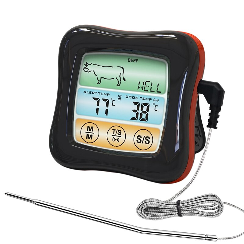 Vlees Thermometers Lcd Digitale Display 2 In 1 Tem... – Grandado