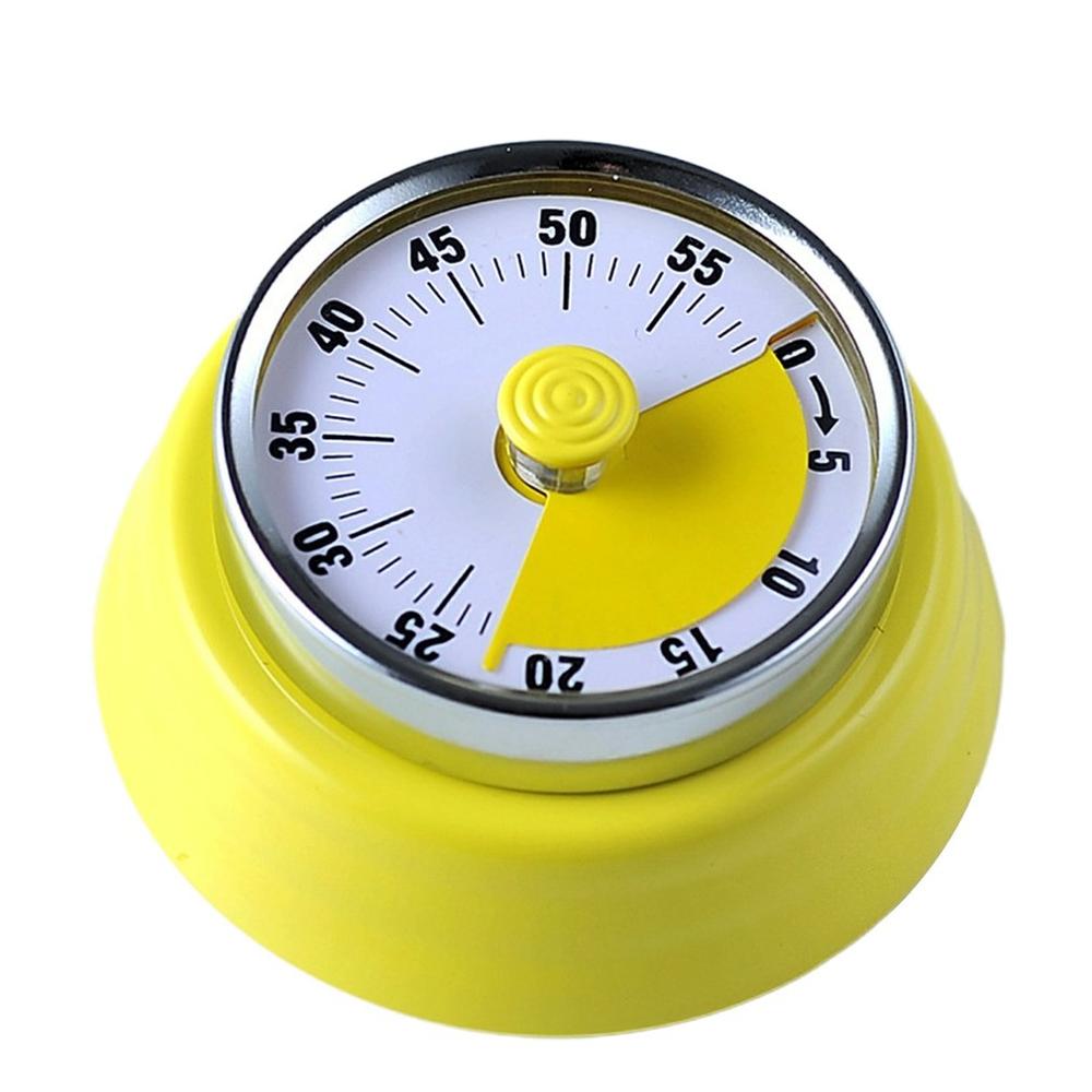 Stainless Steel Mechanical Kitchen Timer Round Sha... – Grandado