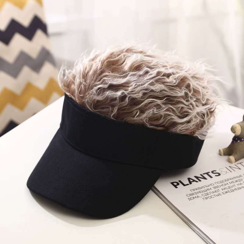 Baseball Hat with Spiked Wigs Unisex Casual Concis... – Grandado