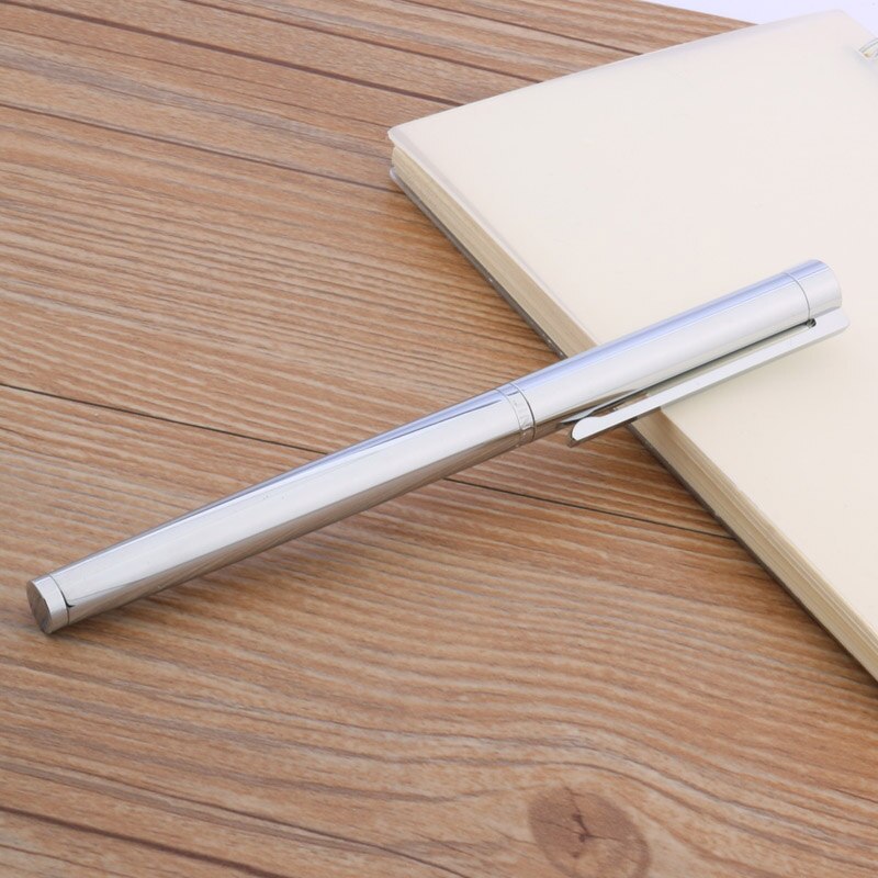 JINHAO 126 Fountain Pen METAL Silver Classic Offic... – Grandado