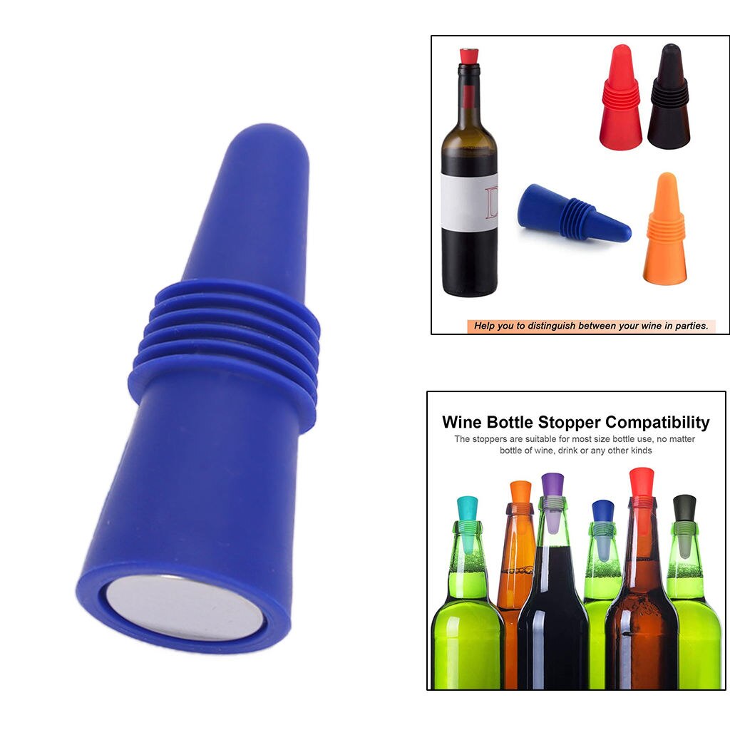 Wijn Stoppers Silicone Flessenstop Drank Fles Stop... – Grandado