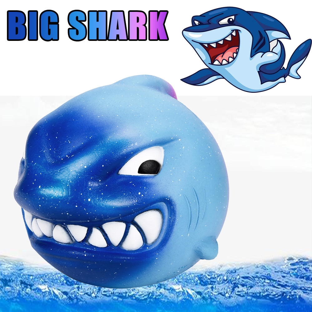 Cartoon Big Shark Toy Infinite Squeeze Autism Spec... – Grandado