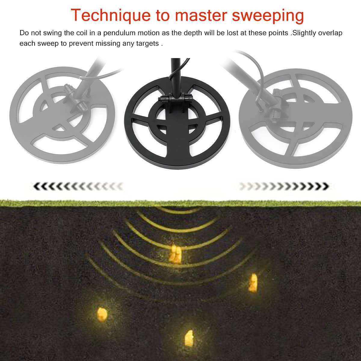 GTX5030 Underground Metal Detector Gold Digger Tre... – Grandado