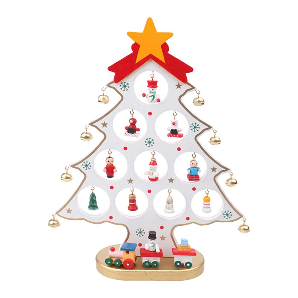 Kids Houten Kerstboom Vrolijk Kerstfeest Decoratie... – Vicedeal