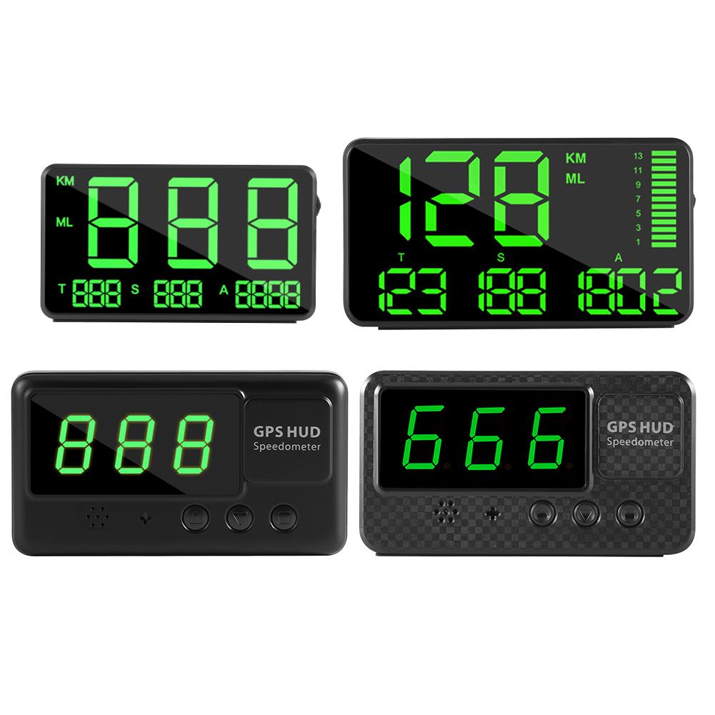 VODOOL C1090 GPS Speedometer Hud Display KM/h MPH ... – Grandado