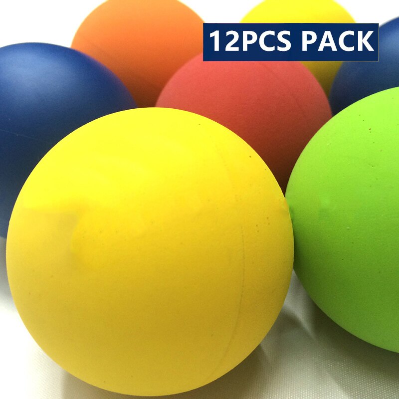 12pcs Random Color Racquetball Balls 5.5cm Rubber ... – Grandado