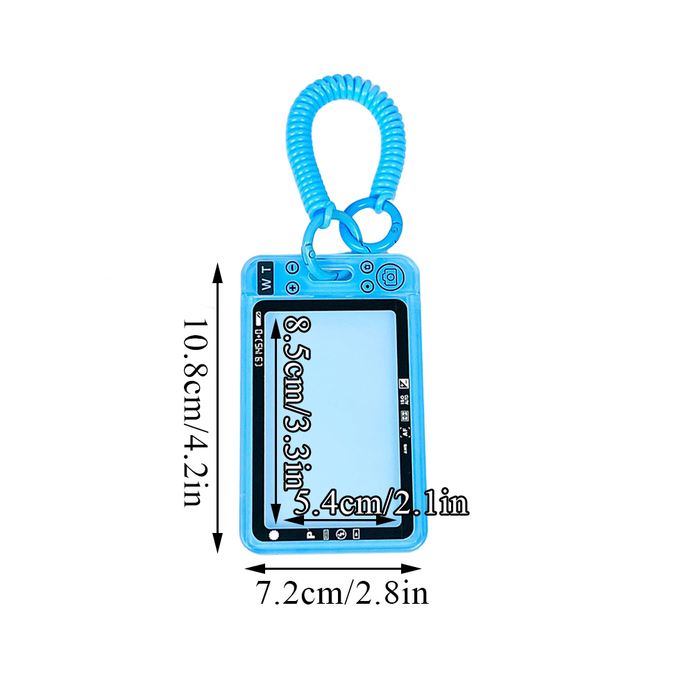 INS Simple Clear Photo Card Holder Badge Holder Id... – Grandado