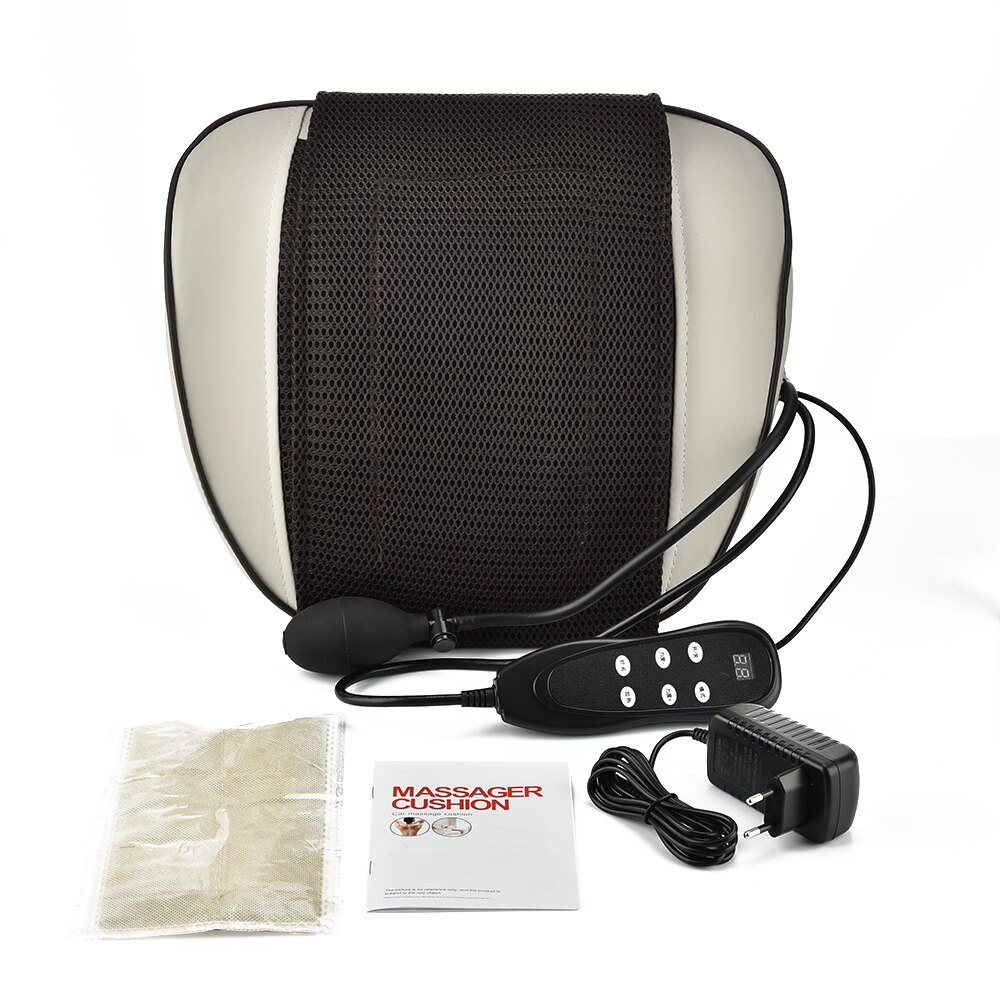 Shiatsu Massage Pillow Heated Infrared Shoulder Ba Vicedeal 0906