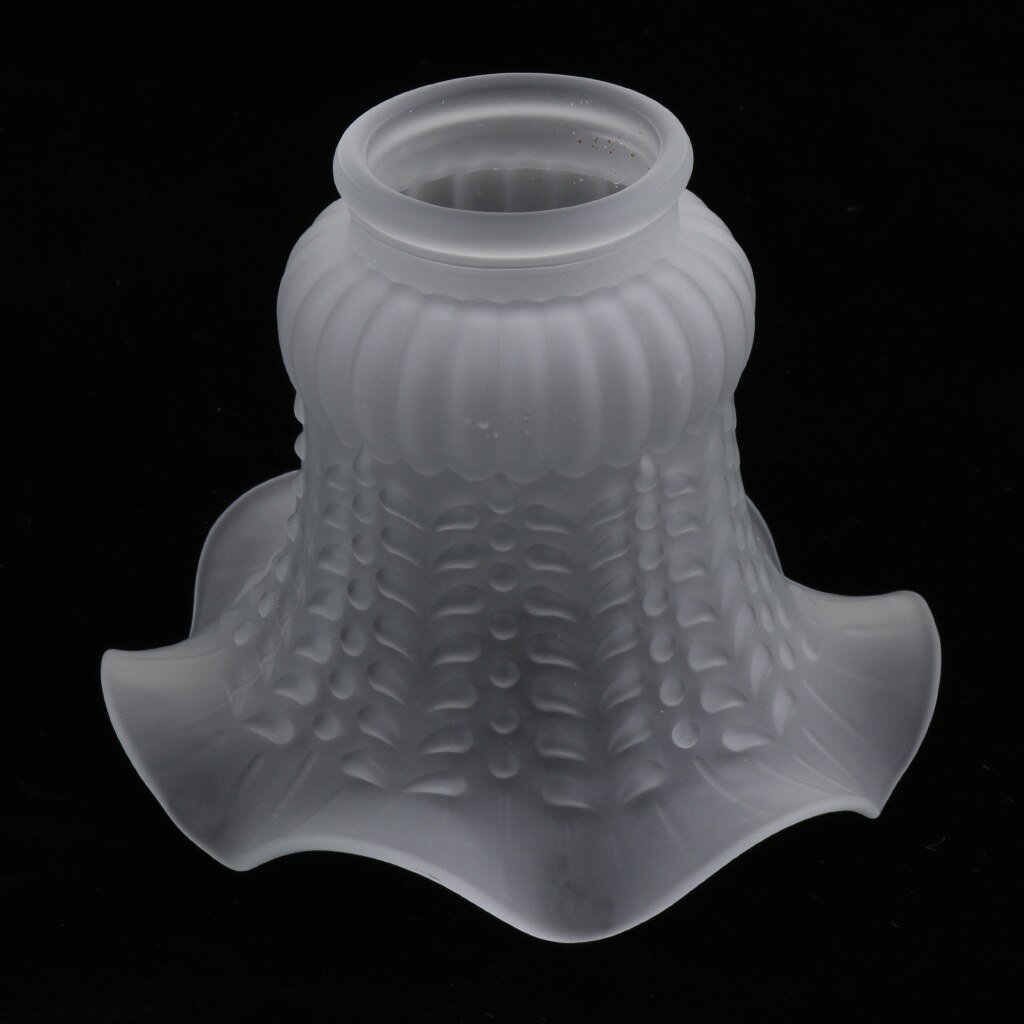 Frosted White Glass Flower Petal Replacement Shade... – Grandado