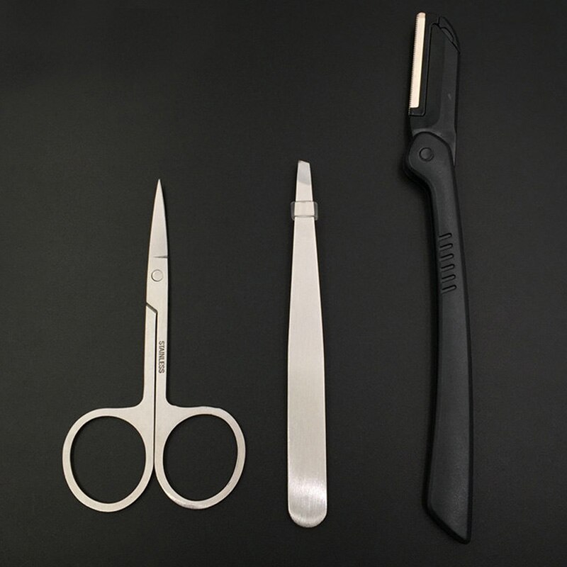 Eyebrow Razor Trimmer Curved Sharp Makeup Scissor ... – Vicedeal