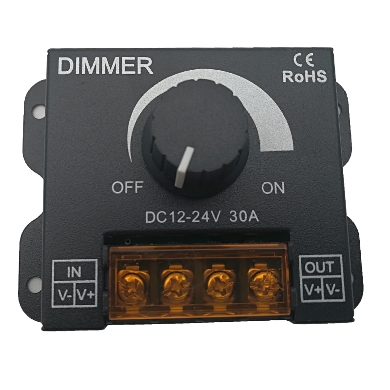 Led Dimmer 12-24V Verstelbare Helderheid Led Strip... – Vicedeal