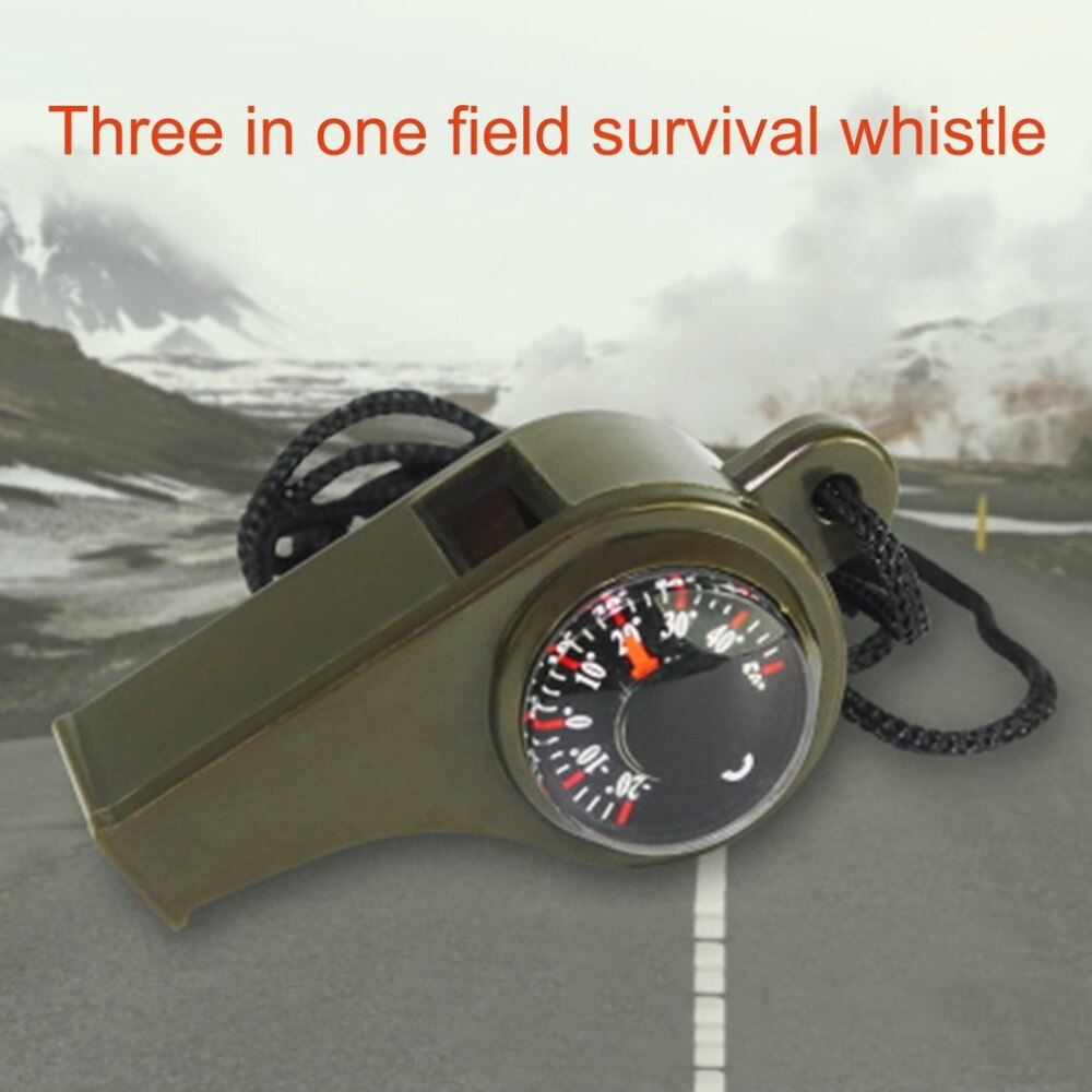 Camping Survival Whistle Durable Plastic 3 in1 Oli... – Grandado