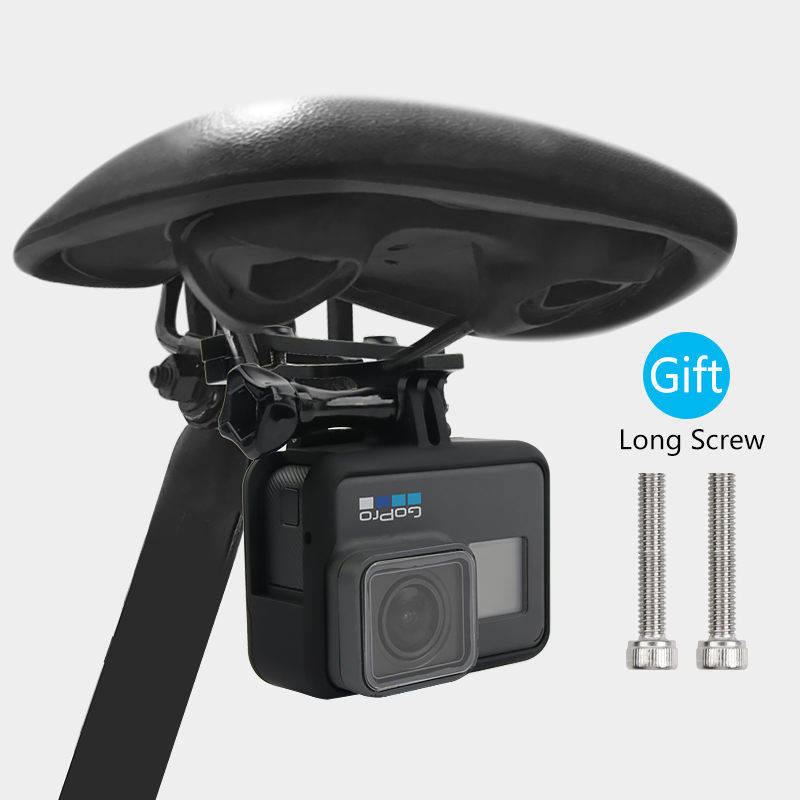 Aluminum Bike Bicycle Saddle Camera Bike Seat Moun... – Grandado