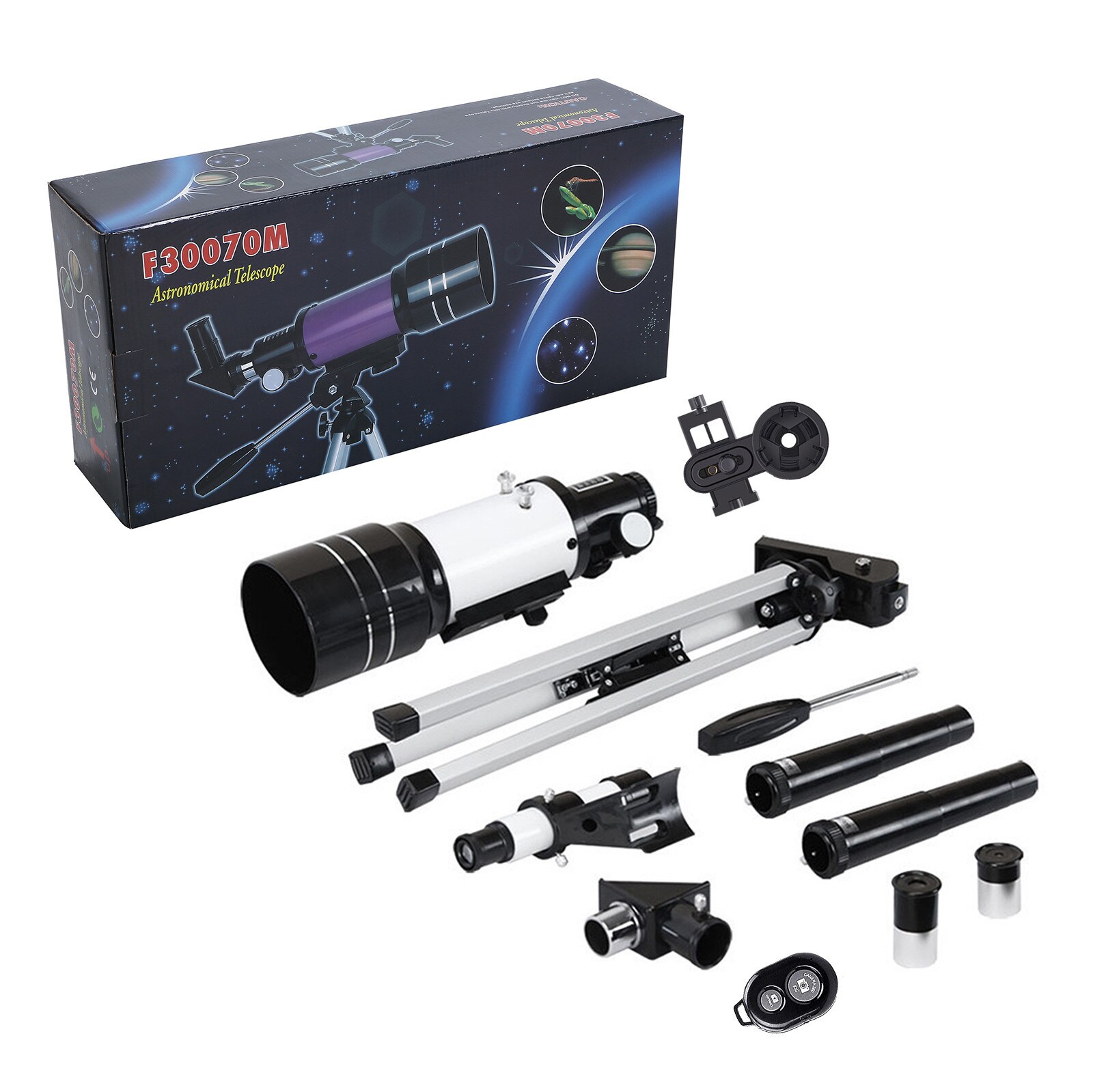 30070 Astronomical Telescope Zoom HD Night Vision ... – Vicedeal