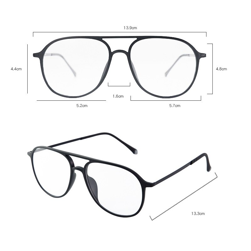 Zerosun (6.2g) Tungsten Eyeglasses Men Women Ultra... – Grandado