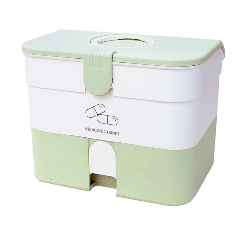 First Aid Storage Box Container Bin with Handle an... – Grandado