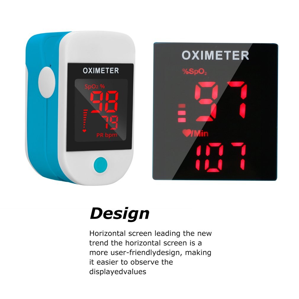 Pulse Oximeter Finger Pulse Oxymeter Digital Oxyge... – Grandado