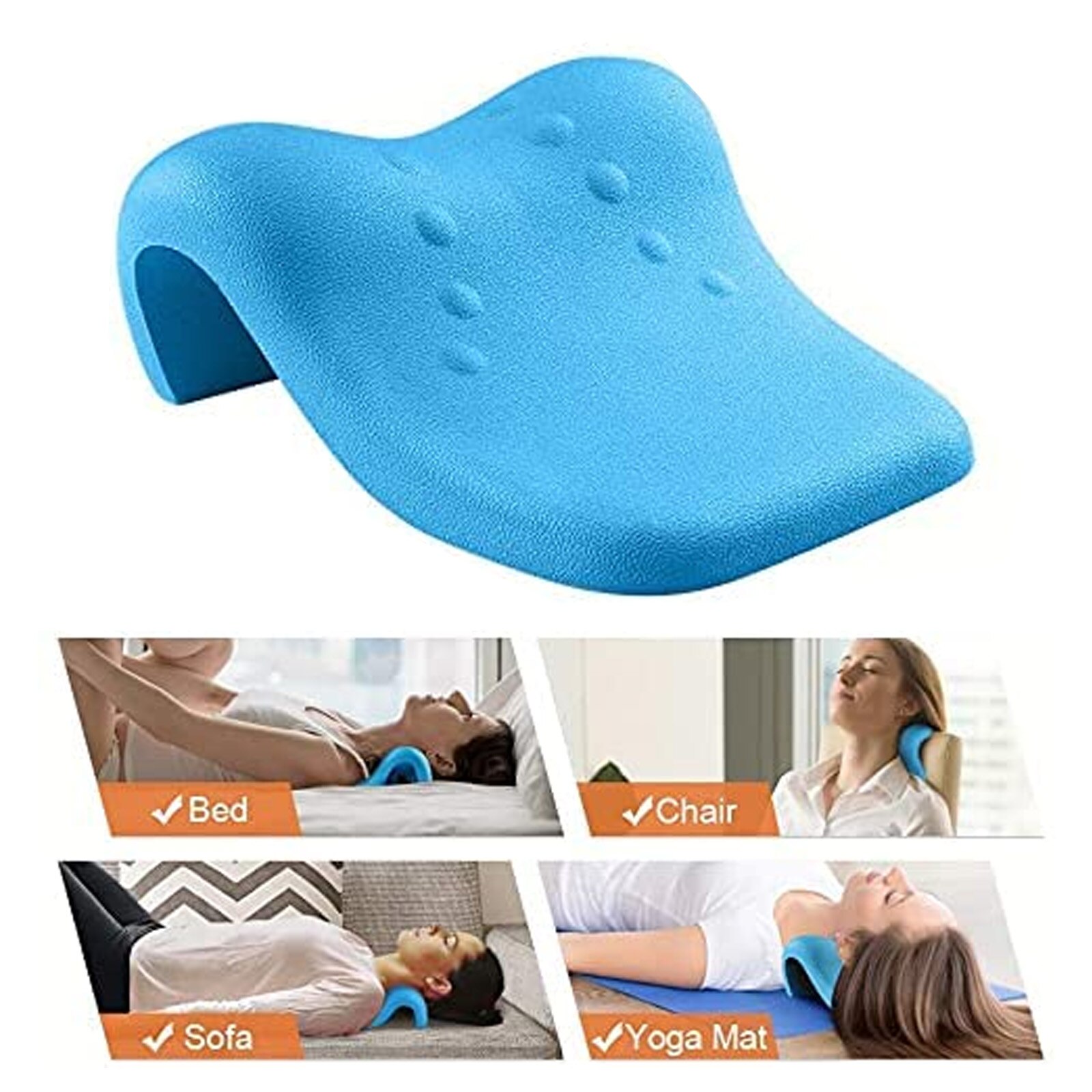 Neck & Shoulder Relaxer,Cervical Traction Devi... – Grandado