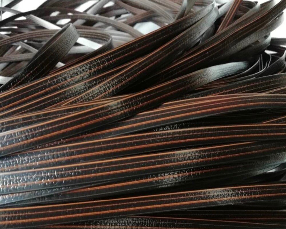 500G Width:8mm PE Plastic Flat Rattan Weaving Mate... – Grandado