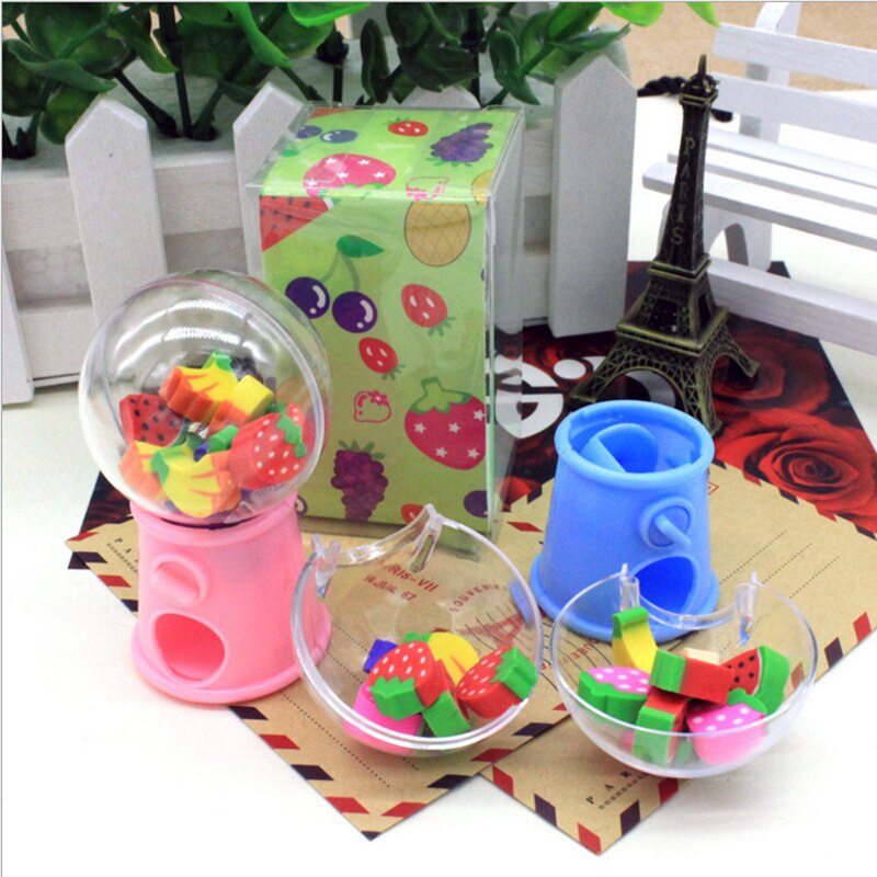 Mini Fruit Gashapon Eraser Machine Bank Eraser Dis... – Vicedeal