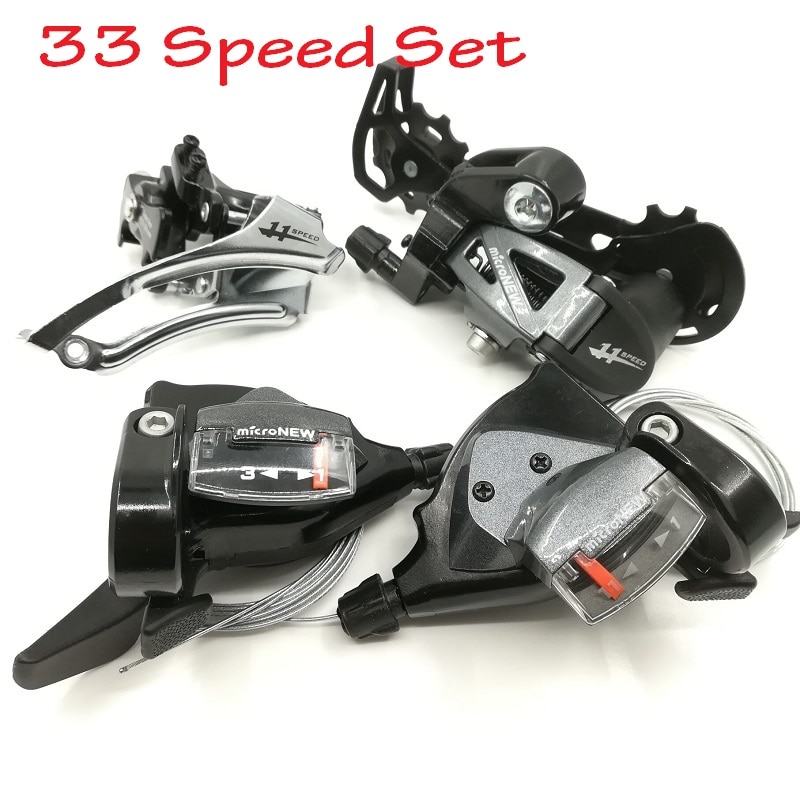 33 Speed Bicycle Derailleurs Set 3*11 Speed Shift ... – Vicedeal