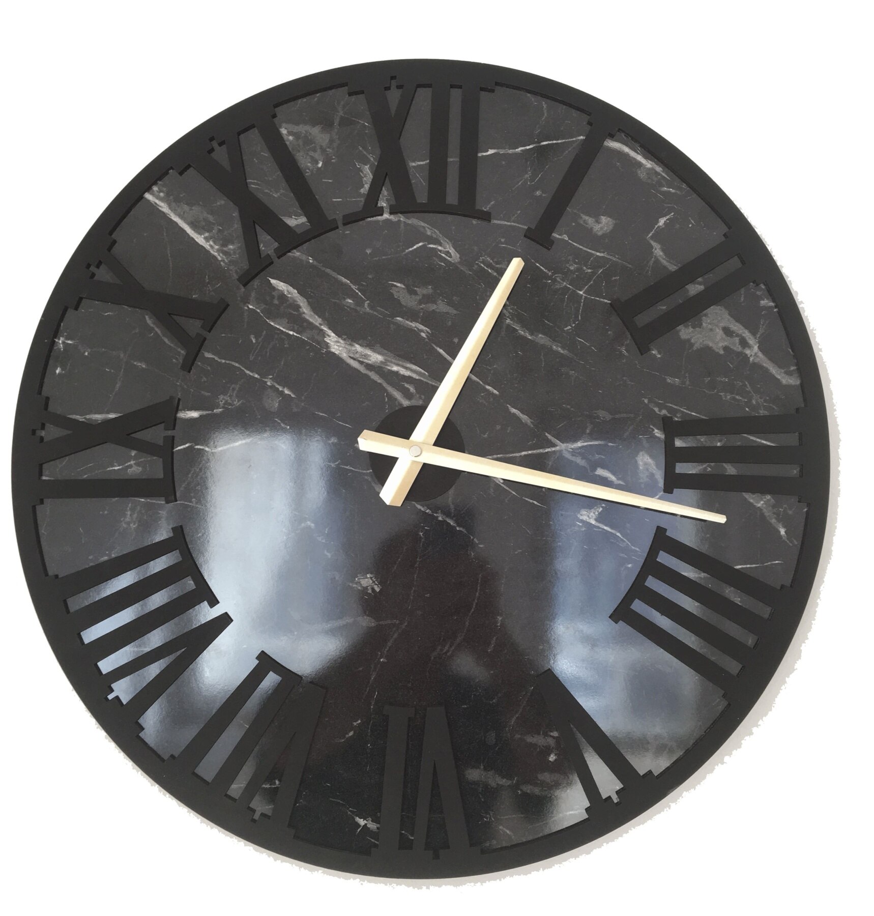 North Bendir Black Roman Decorative Wall Clock 48 ... – Grandado