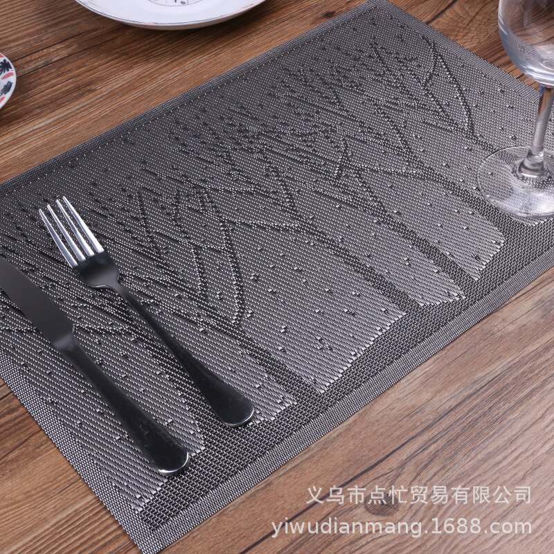 PVC Plastic Tablecloth Table Supplies Place Mat Ma... – Grandado