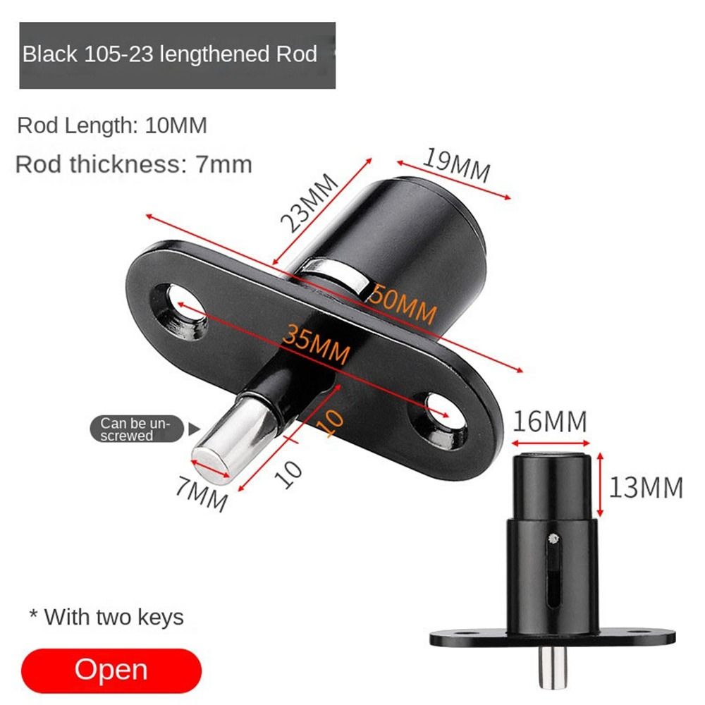 Zinc Alloy Sliding Door Locks With Keys Lengthenin... – Grandado