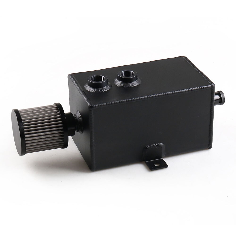 Racing 3L Aluminum Universal Oil Catch Can Tank Wi... – Vicedeal