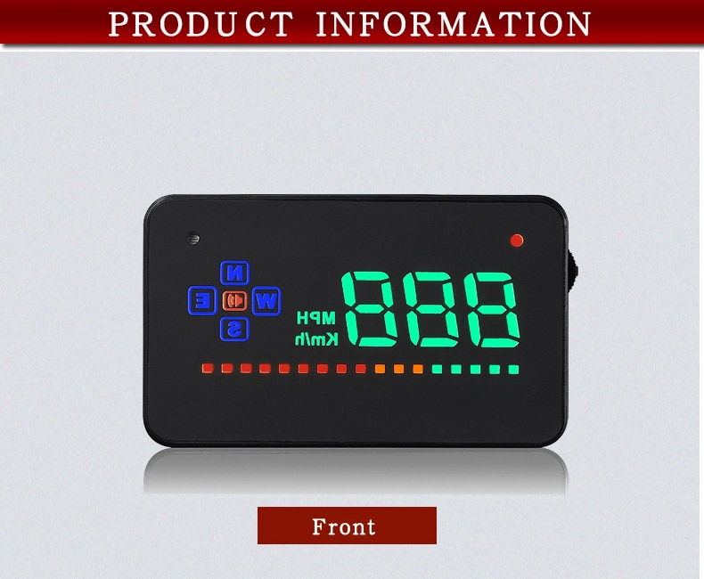 Car HUD Compatible All Car Speed Projector GPS Dig... – Grandado