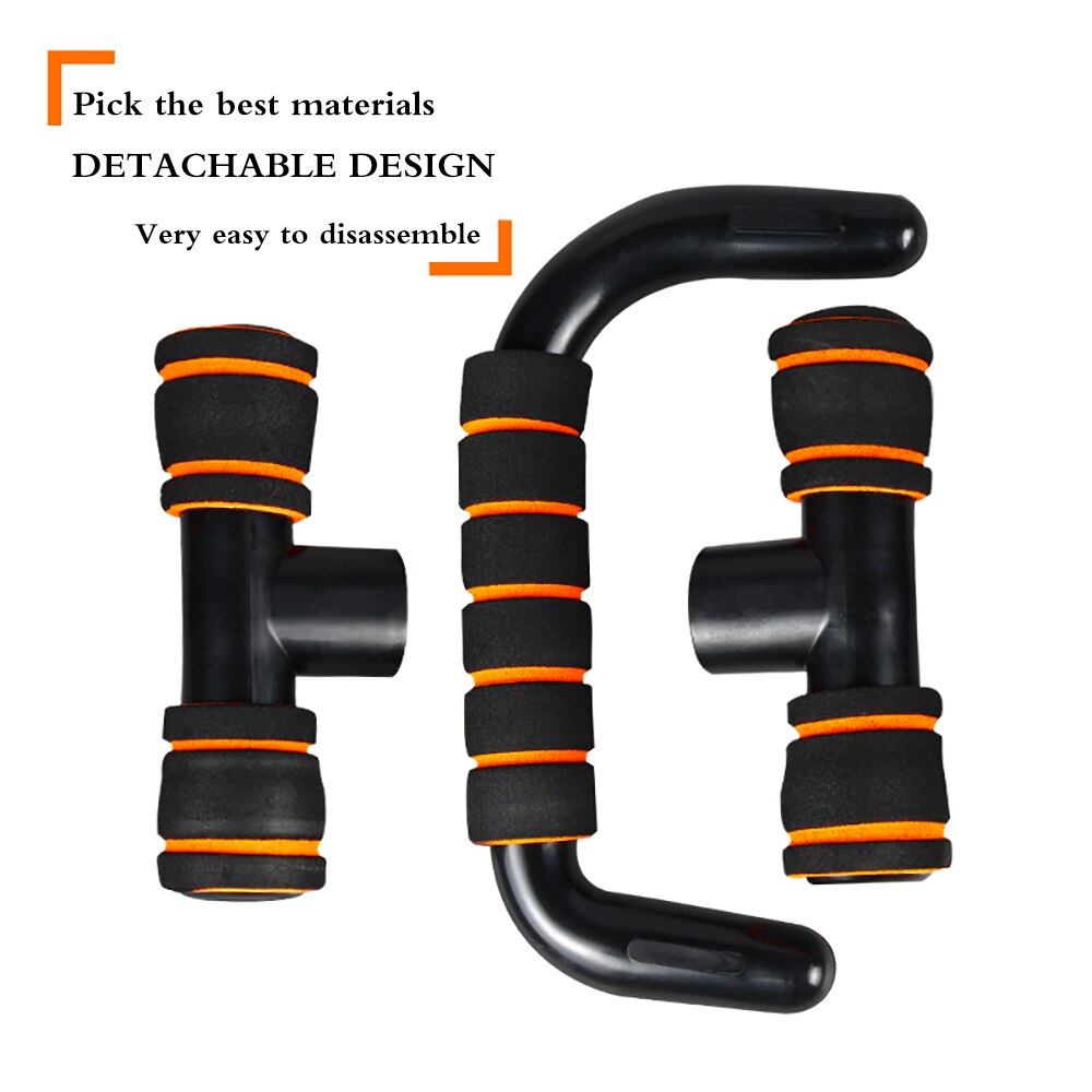 2 Pcs I-Shaped Push-Ups Bars Sports Fitness Push U... – Grandado