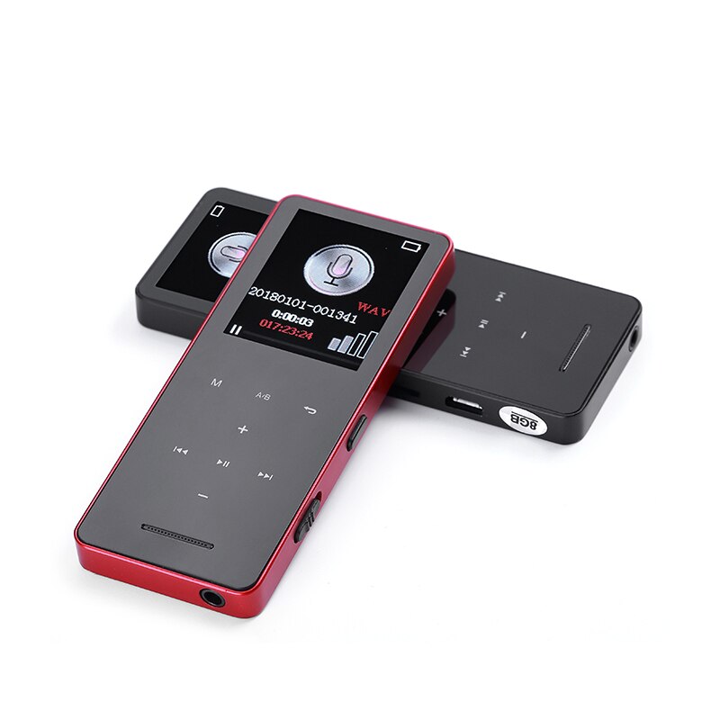 metal walkman MP3 Player bluetooth Speaker touch s... – Grandado